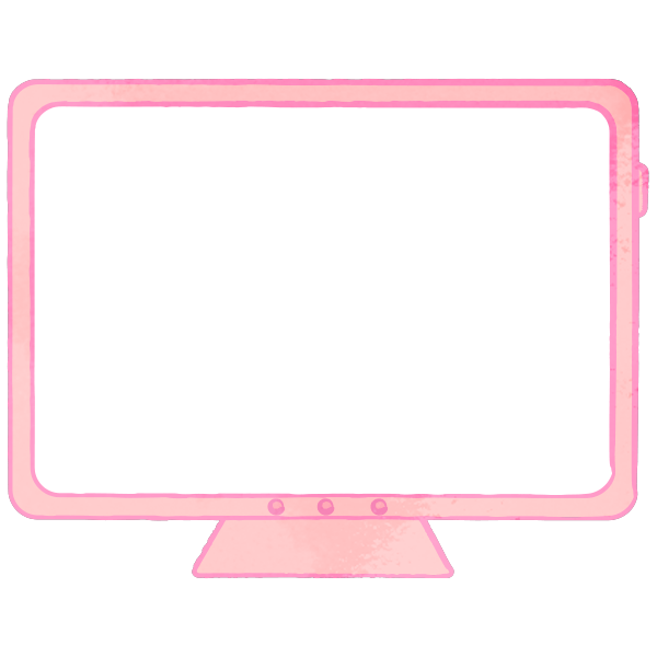 Monitor With Webcam - cute2u! A free Cute Illustration for Everyone!
