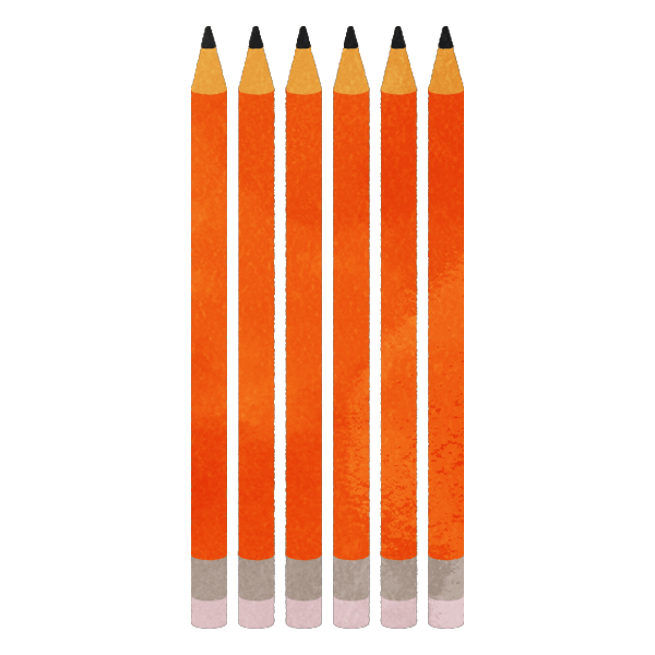 Stationary Pencils - cute2u! A free Cute Illustration for Everyone!